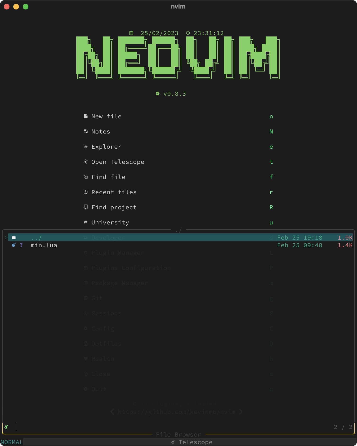 Git status not displayed · Issue #243 · nvim-telescope/telescope-file ...
