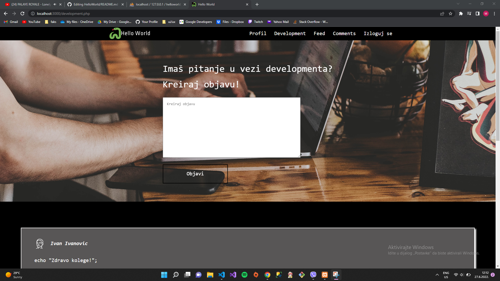 GitHub - nikolicmaoo/HelloWorld: Hello World is a multipurpose web app made for all developers