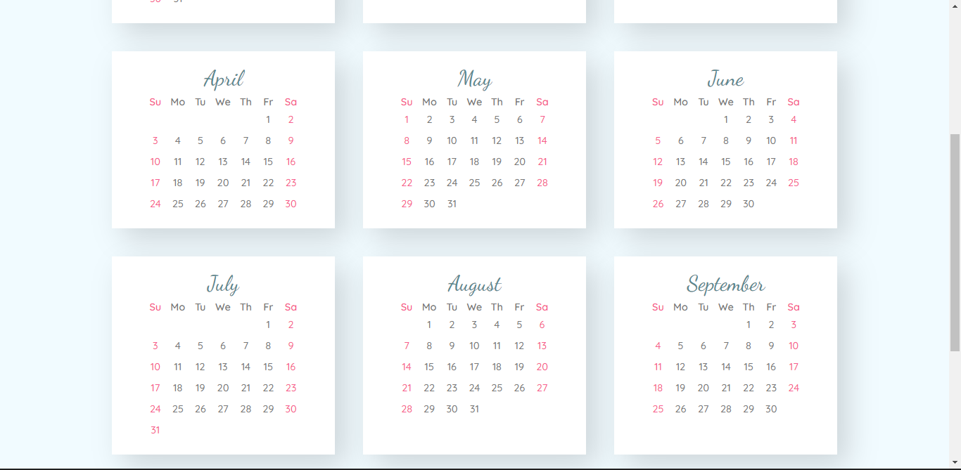 GitHub - i-madhavarora/Full-Year-View-Calendar