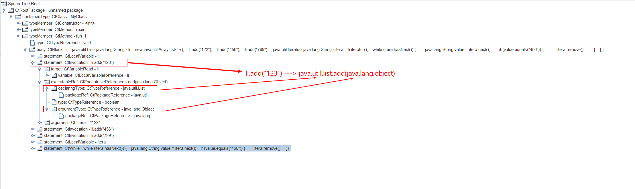 how to use Spoon to parser my code snippet into APIs? · Issue #4182 · INRIA/spoon · GitHub