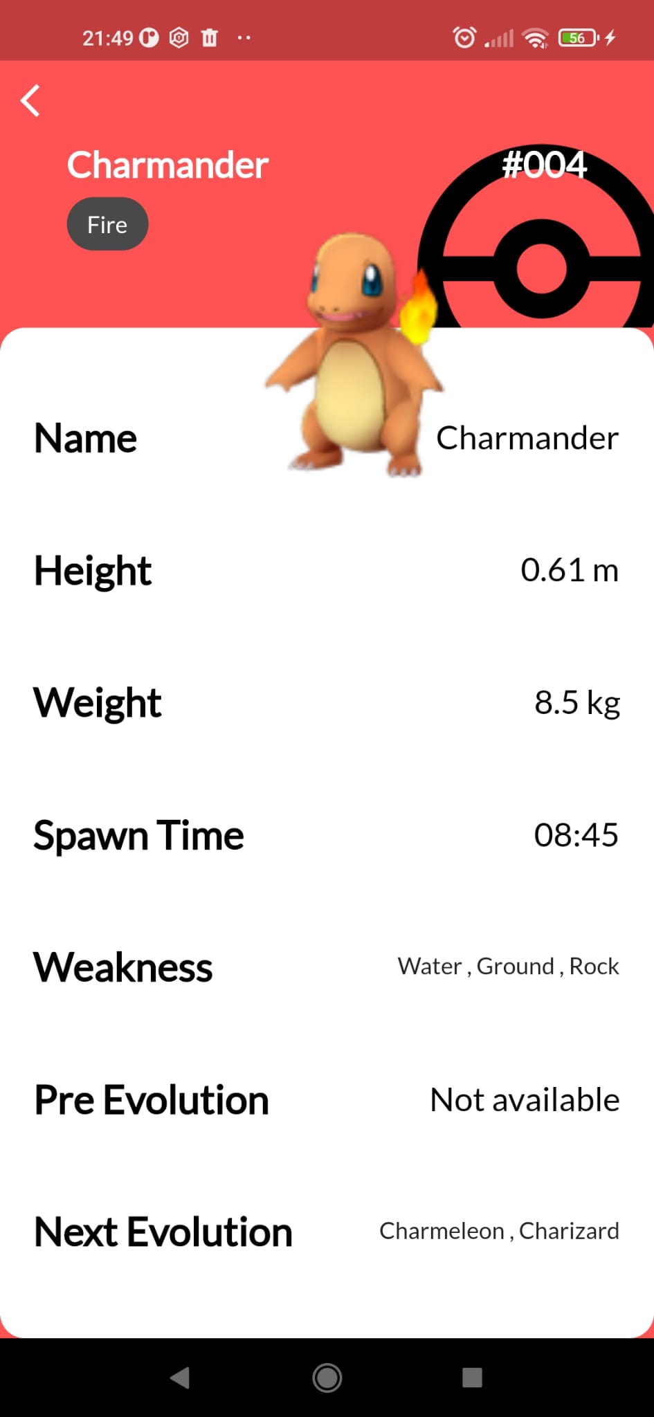 GitHub - muhammetaydinn/Pokedex: An app that displays all Pokémon color ...