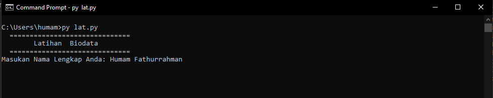 GitHub - humamf/latihan-praktikum