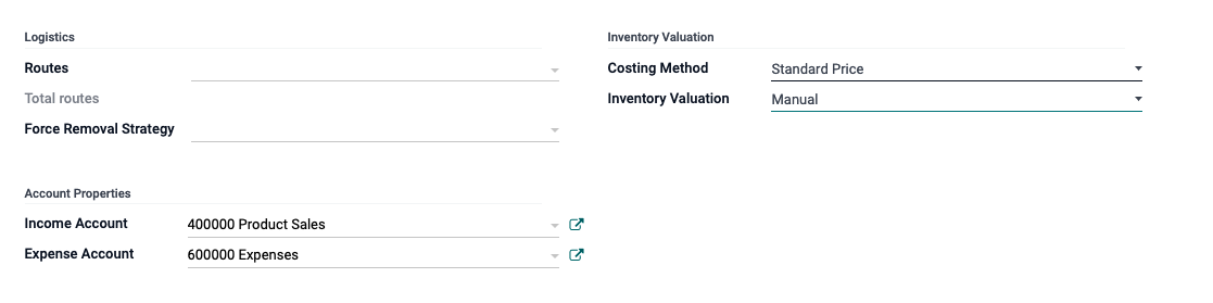 Incorrect behavior in Manual Inventory Valuation · Issue #83049 · odoo ...