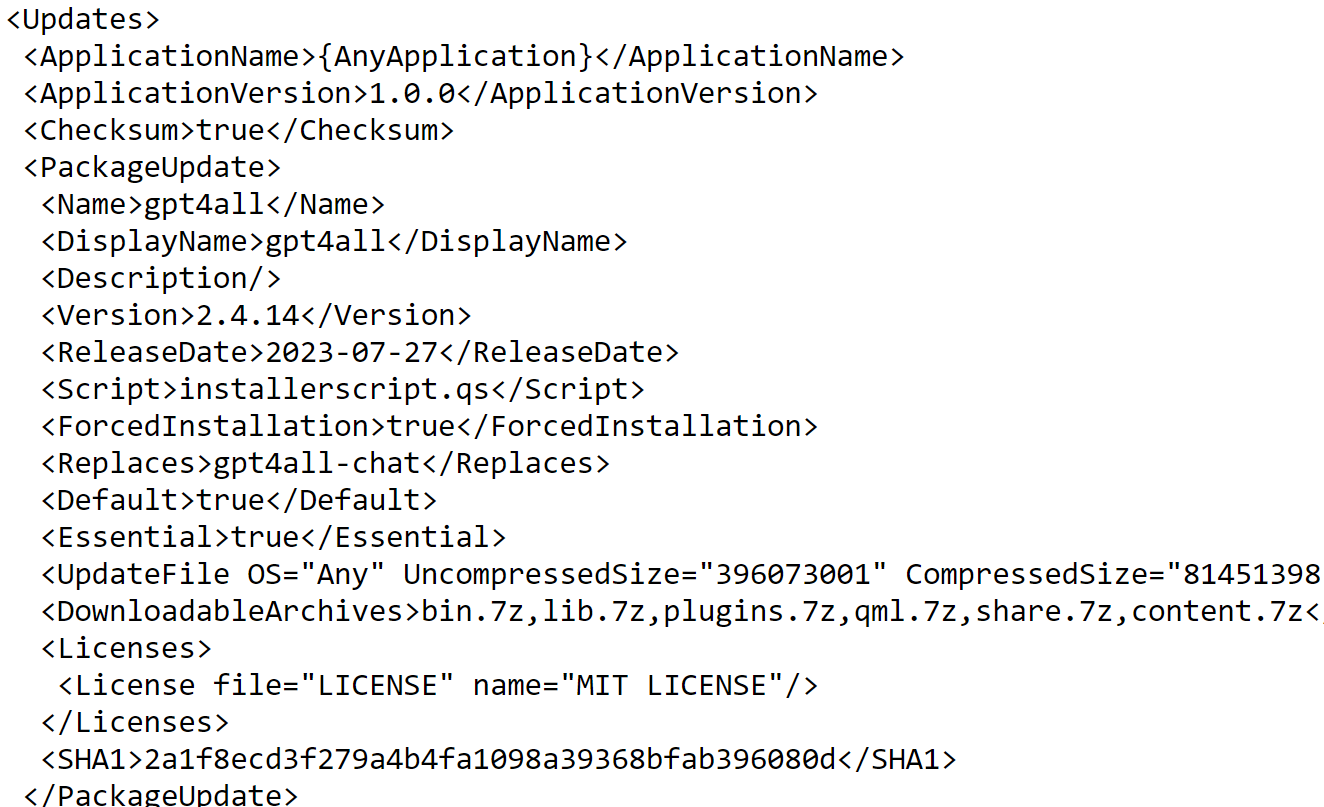 Warning: Network error while downloading 'https://gpt4all.io/installer_repos/linux/repository ...