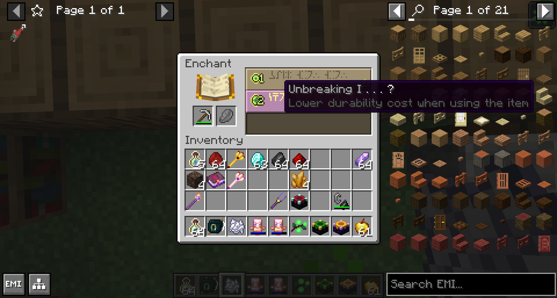 Enchanting Table Descriptions Minecraft Mods CurseForge