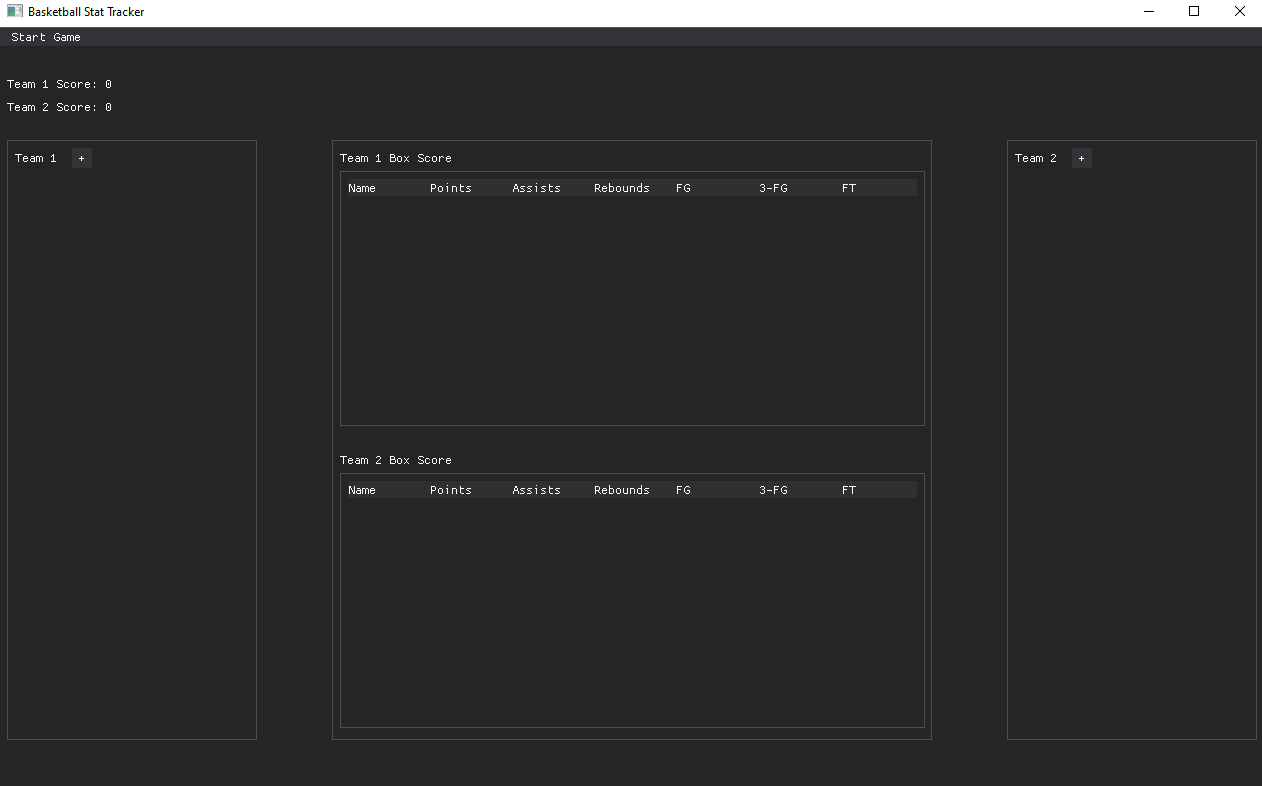 GitHub - nickfullerton/BasketballStatTracker: Basketball Stat Program that can keep track of ...
