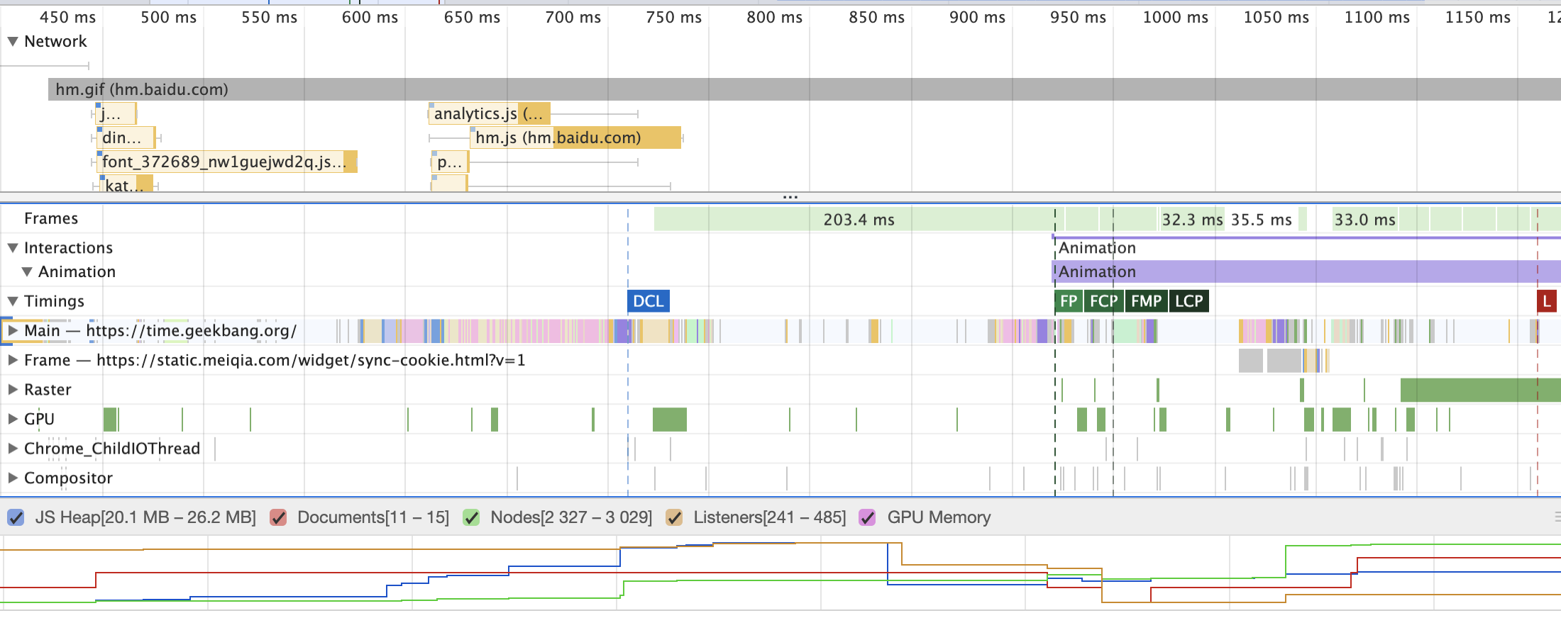 性能面板 Performance · Issue #5 · xin113726/Note · GitHub