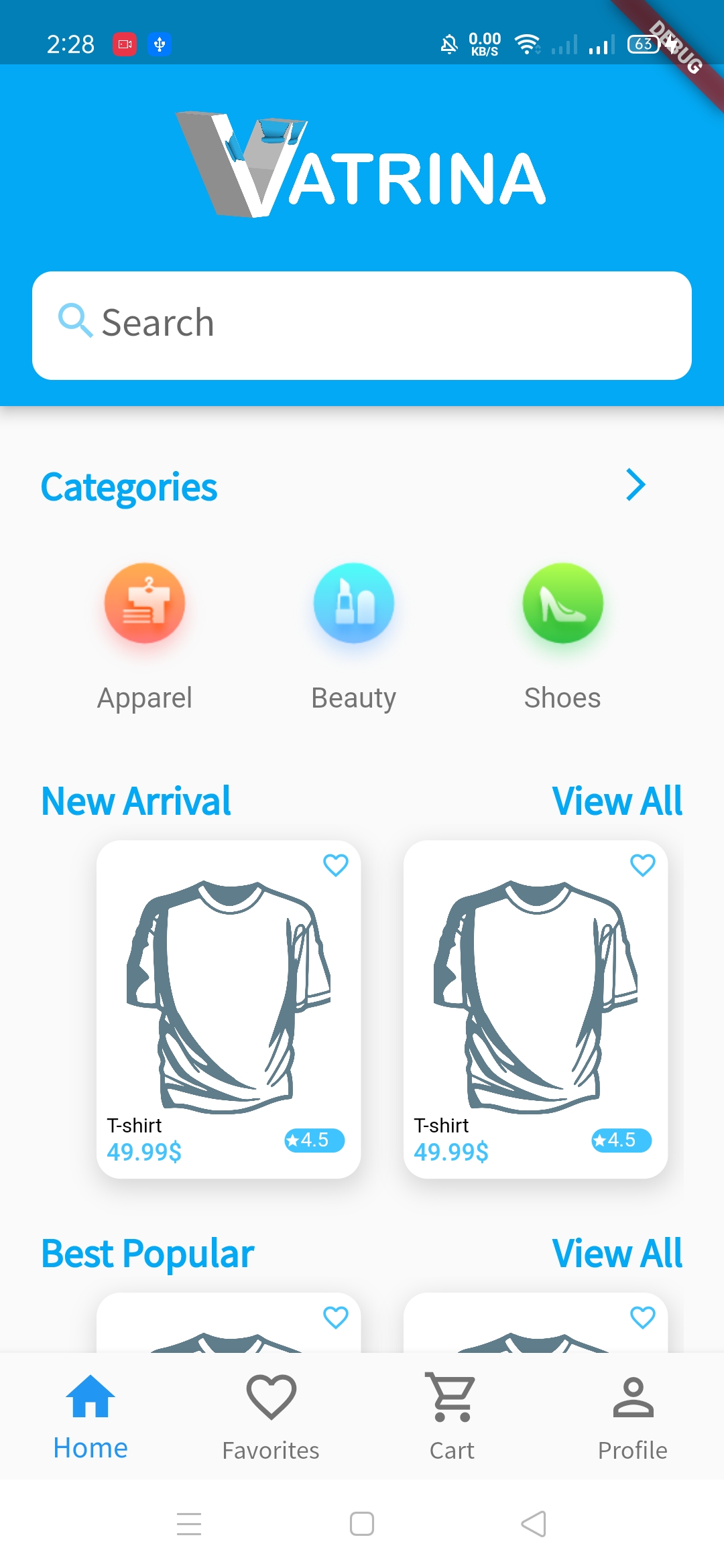 GitHub - Basma-Ezzat2/Vatrina-App: Log In and Sign Up Screens