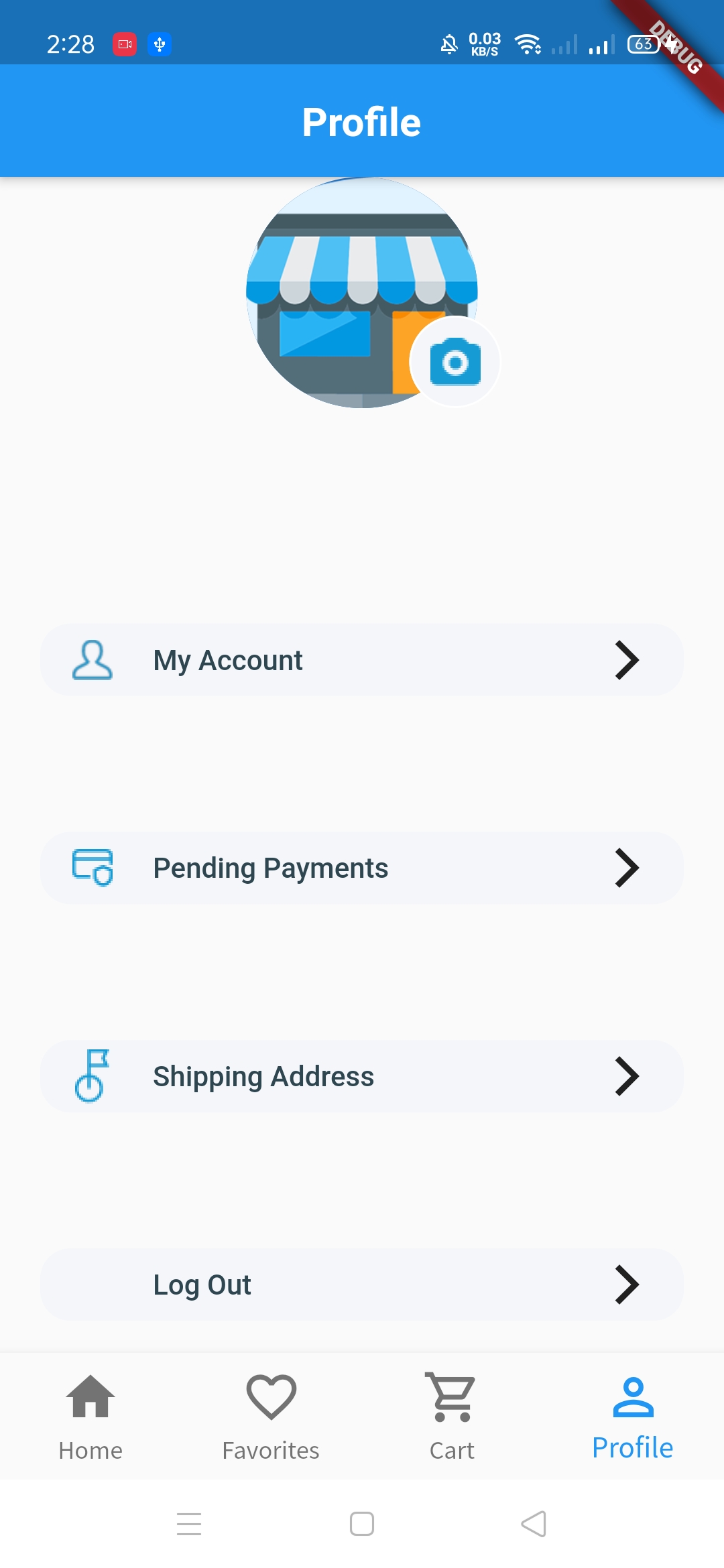 GitHub - Basma-Ezzat2/Vatrina-App: Log In and Sign Up Screens