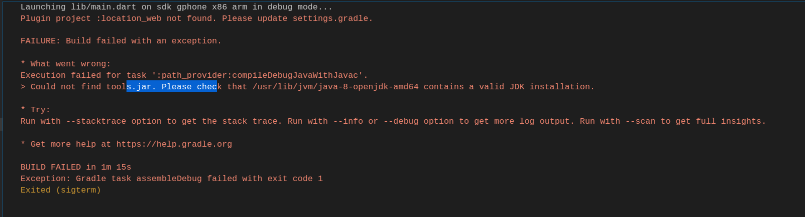 Android Toolchain Broken · Issue 68122 · Flutterflutter · Github 