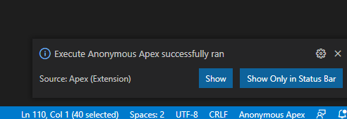 Execute anonymous no longer responding with logs · Issue #2979 · forcedotcom/salesforcedx-vscode ...