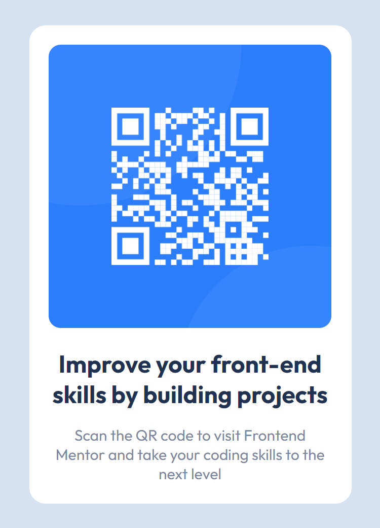 GitHub - ninaxianson/qr-component: Frontend Mentor CSS challenge