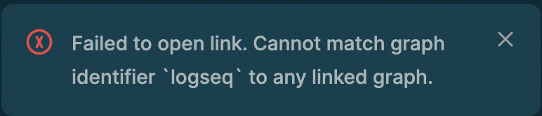 Graph name containing `.` cannot generate valid Block URL · Issue #8292 · logseq/logseq · GitHub