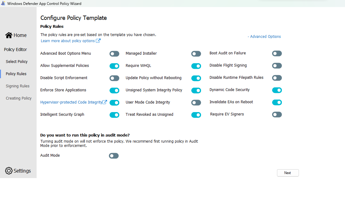 Bug: WDAC Wizard doesn't disable User Mode Code Integrity · Issue #134 · MicrosoftDocs/WDAC ...