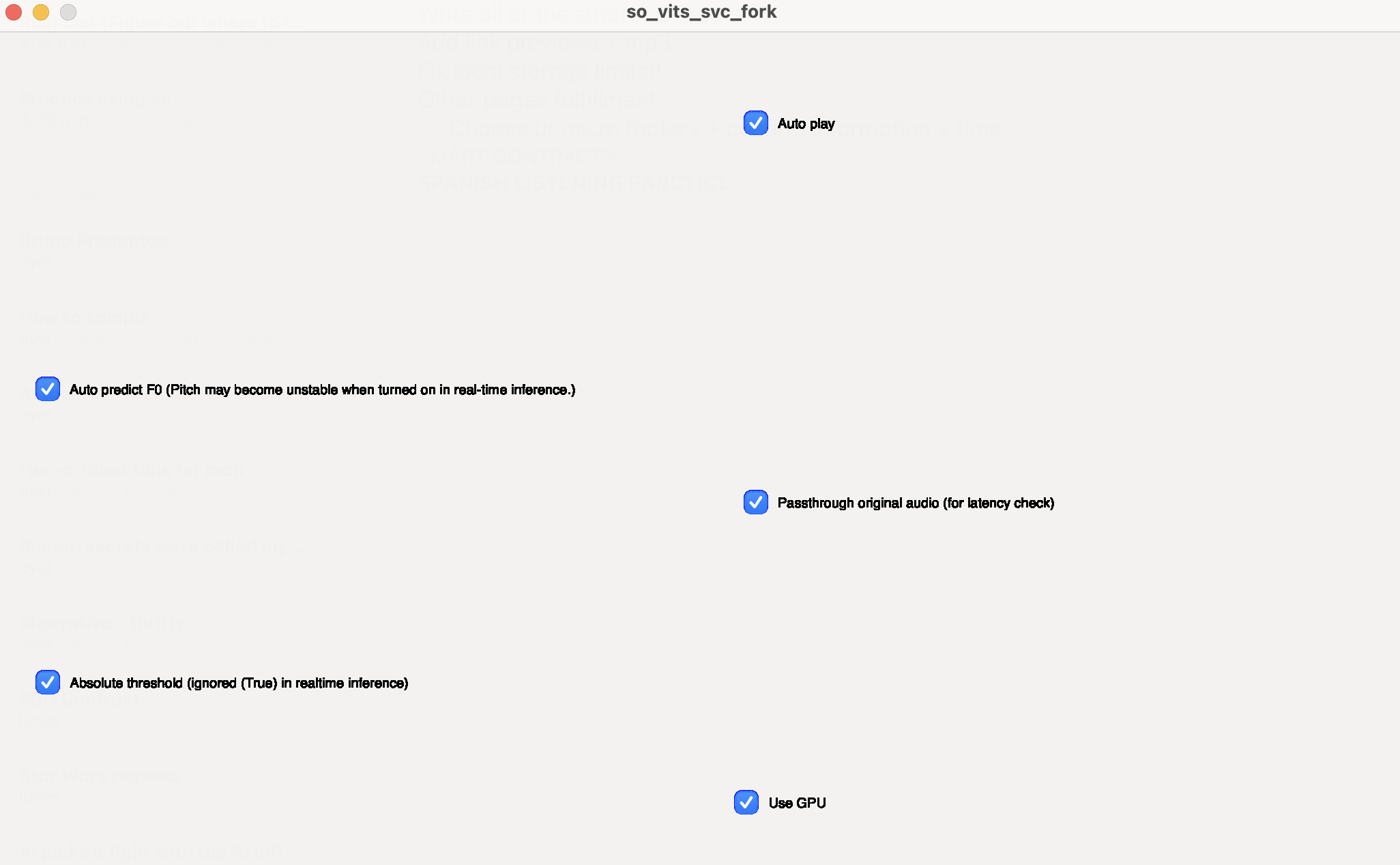 GUI Stuck mac m1 · Issue #187 · voicepaw/so-vits-svc-fork · GitHub