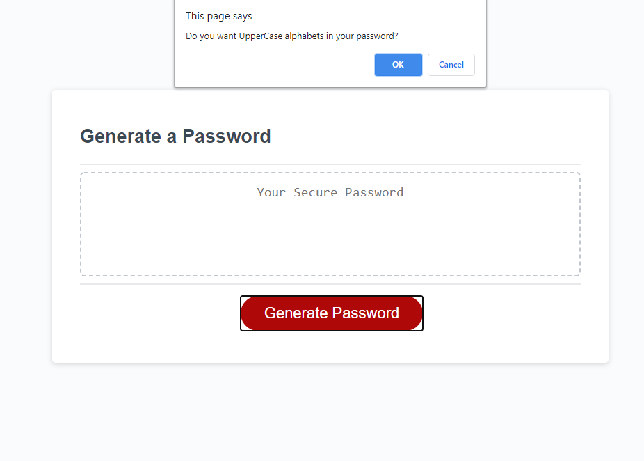 GitHub - AlishaPanday/Password-Generator