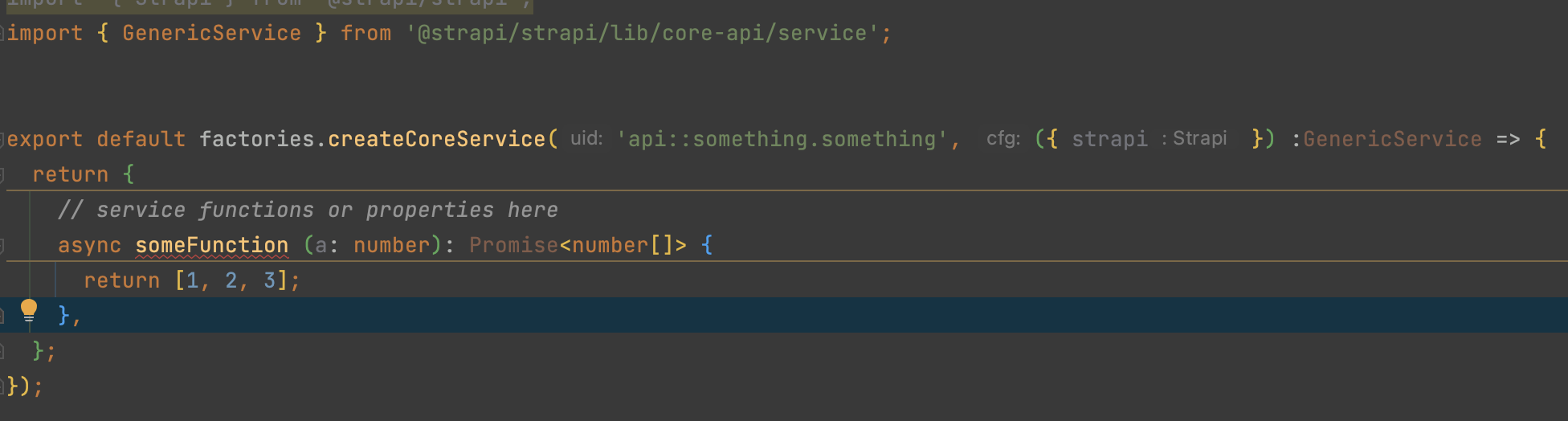 Typescript service typing doesn't allow addition of custom services · Issue #14035 · strapi ...