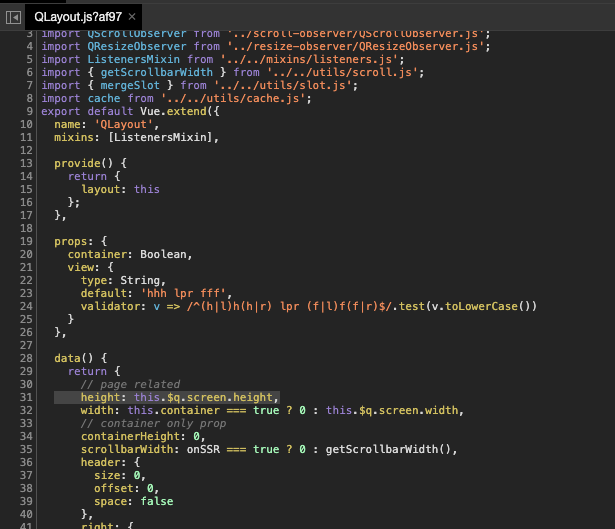 "TypeError: Cannot read property 'screen' of undefined" after migration ...