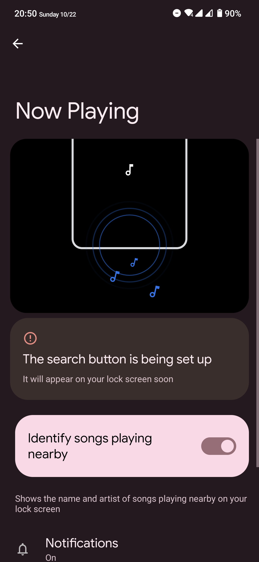 bug: "Now Playing" feature not working · Issue #262 · crdroidandroid/issue_tracker · GitHub