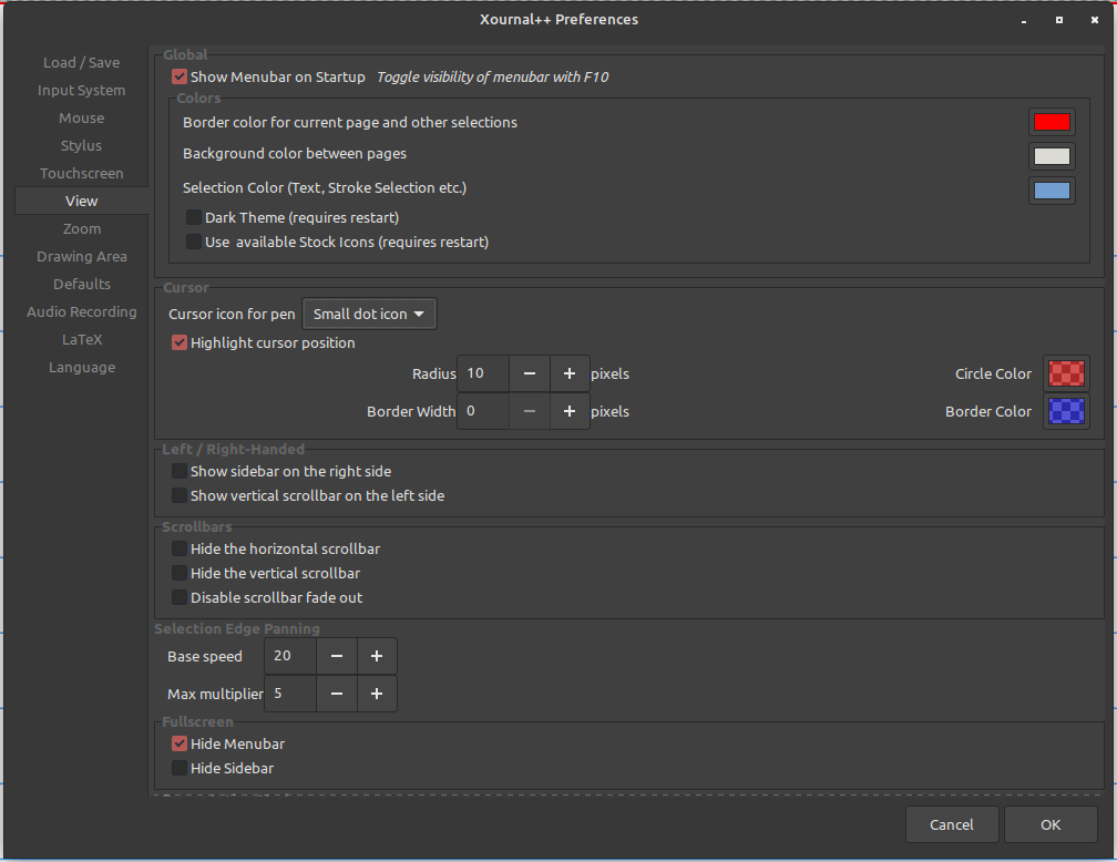 When using a pen, cursor style changes. · Issue #4465 · xournalpp/xournalpp · GitHub