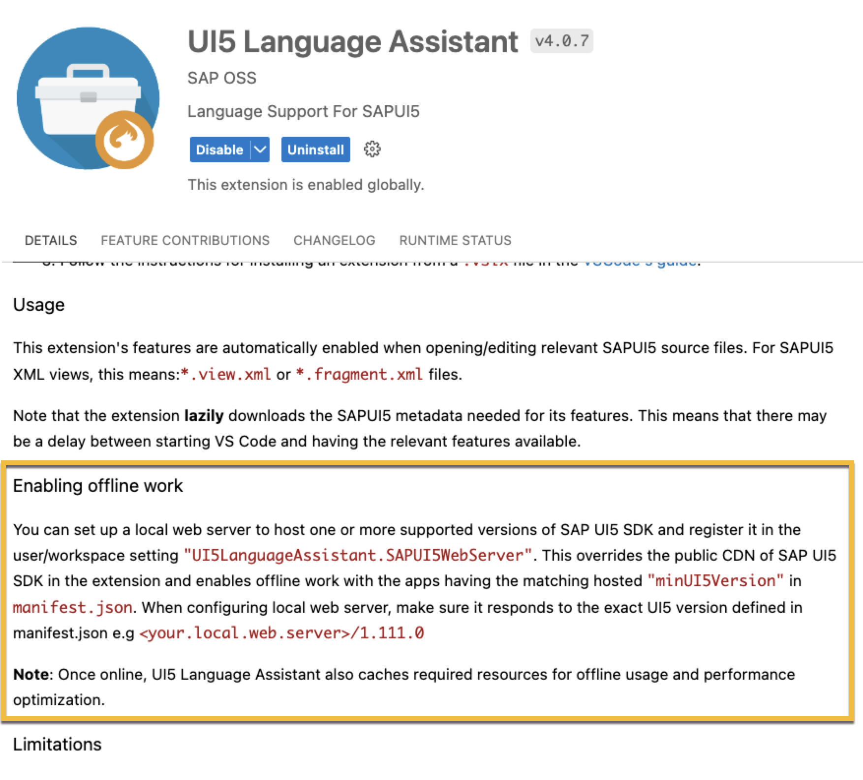 Feature Request: Set/Change the sapui5.com URL · Issue #520 · SAP/ui5-language-assistant · GitHub