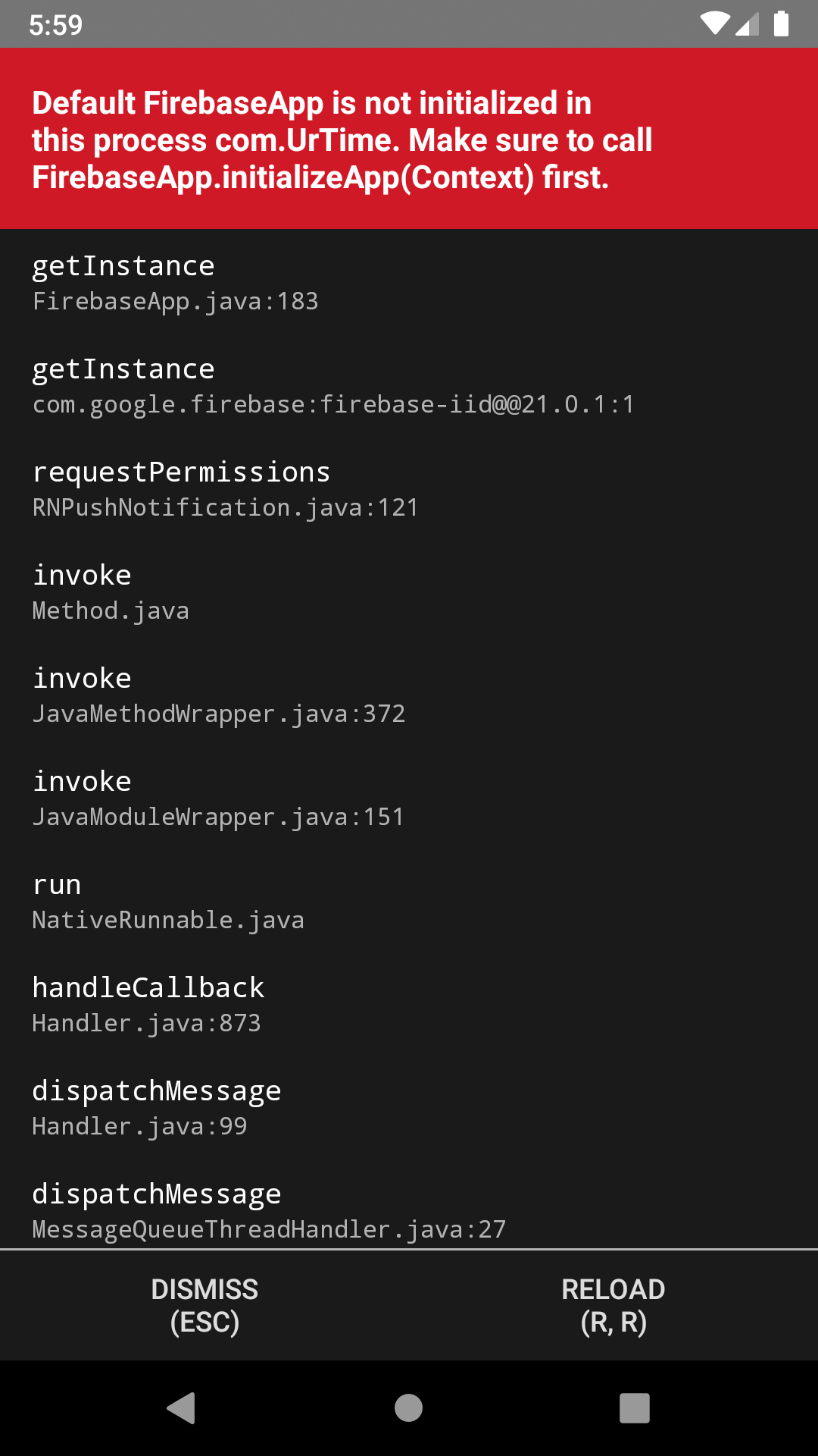 getting token using firebase in react-nativev · Issue #137 · michalchudziak/react-native ...