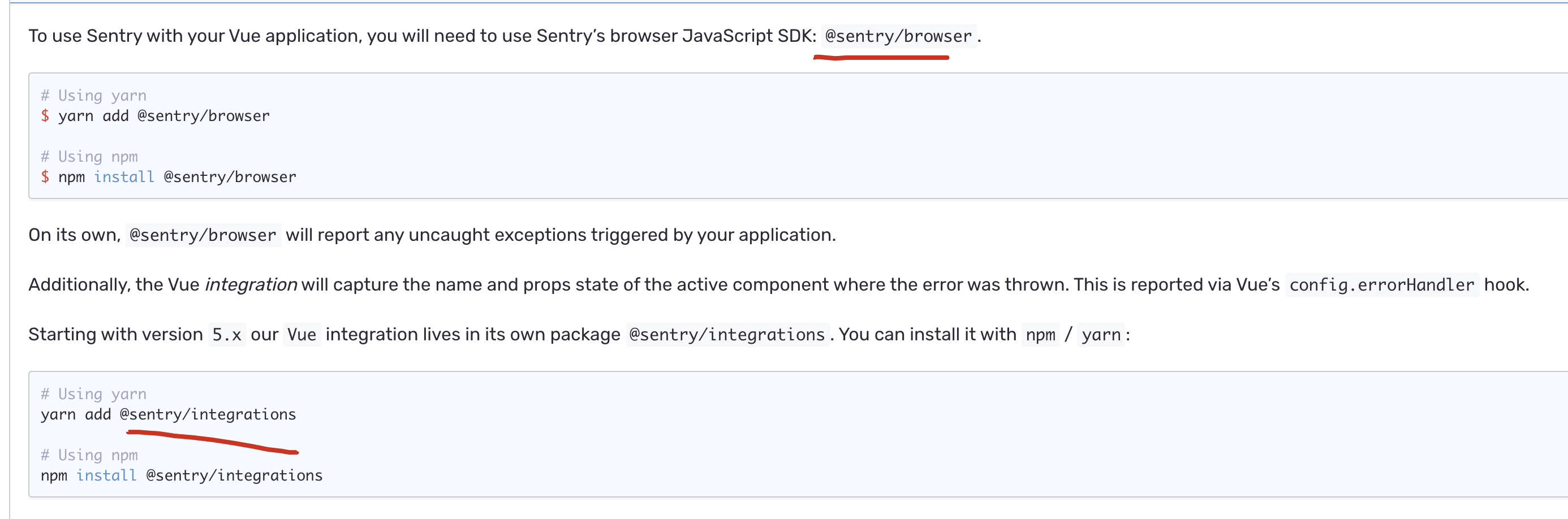 which vue's version sentry is the right? · Issue #3156 · getsentry/sentry-javascript · GitHub