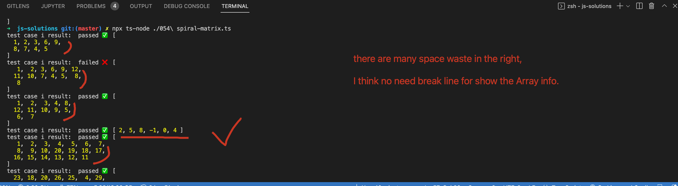 custom control the vscode's terminal print log length · Issue #157801 ...