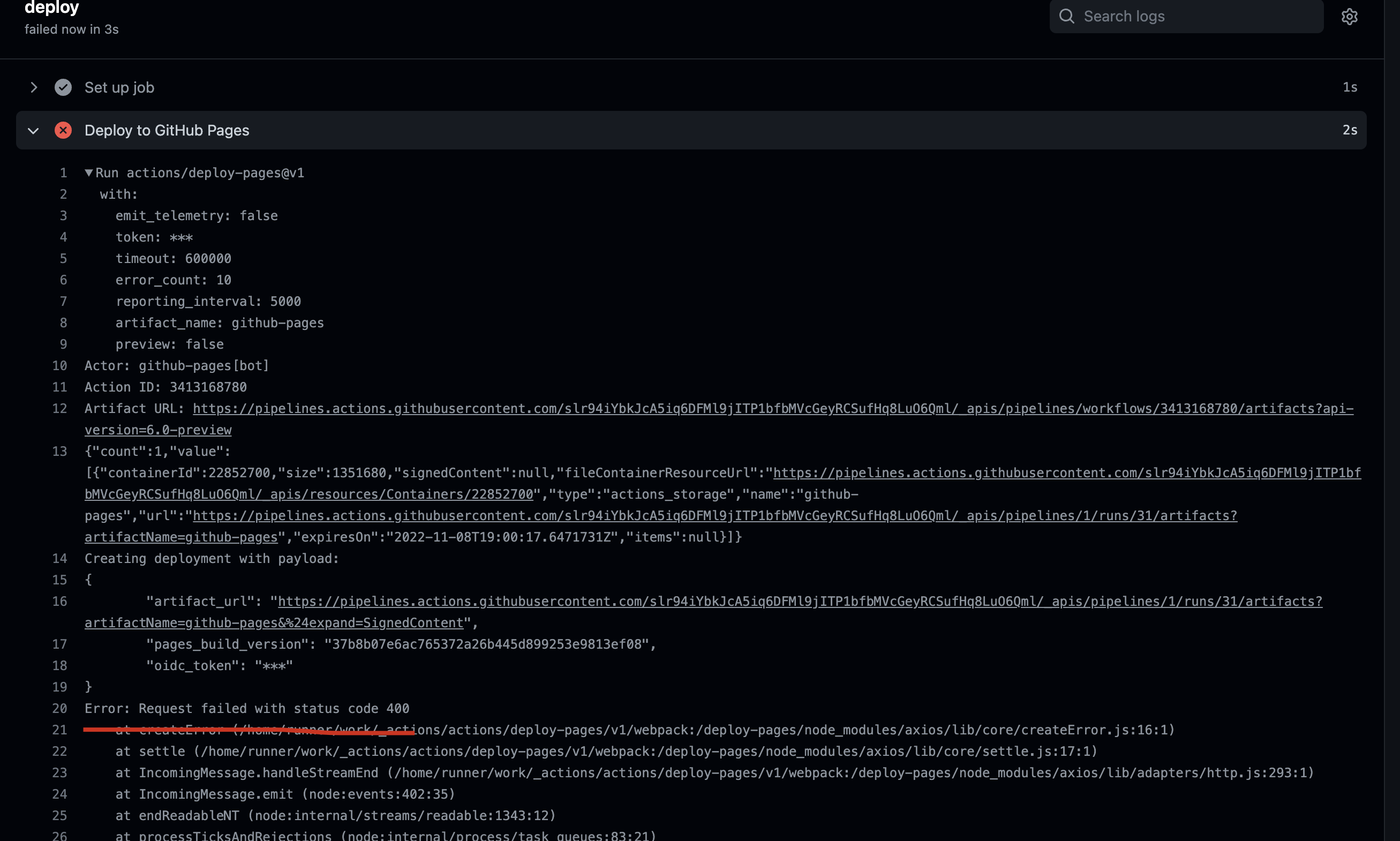 The pages build and deployment cannot deploy · community · Discussion ...