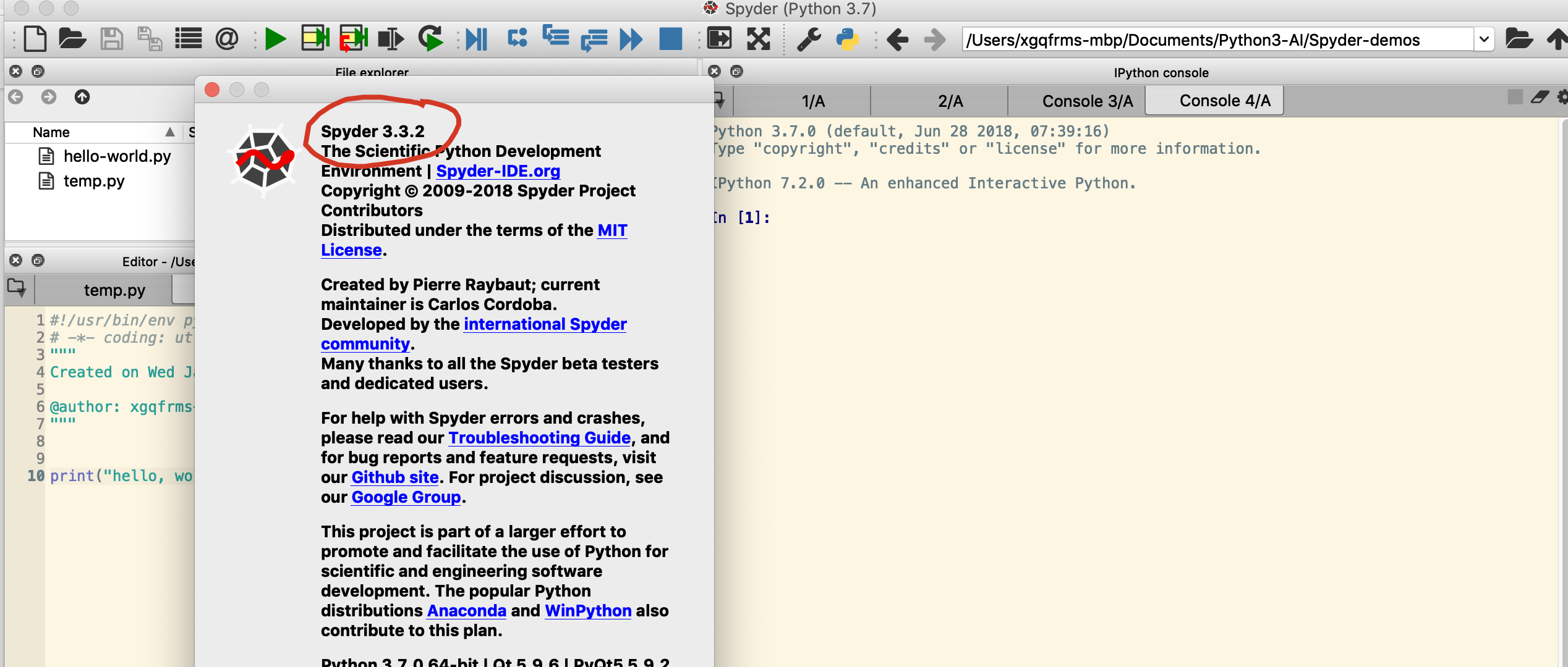Shortcuts to create and close IPython consoles · Issue #1808 · spyder ...