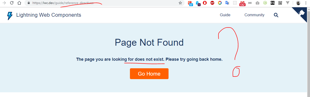 Docs Missing Link Bug · Issue 1338 · Salesforce Lwc · Github