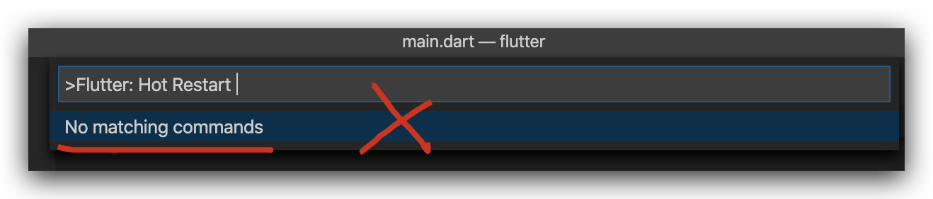 Hot reload and hot restart commands not displaying in VSCode as shown in 'Visual Studio Code ...