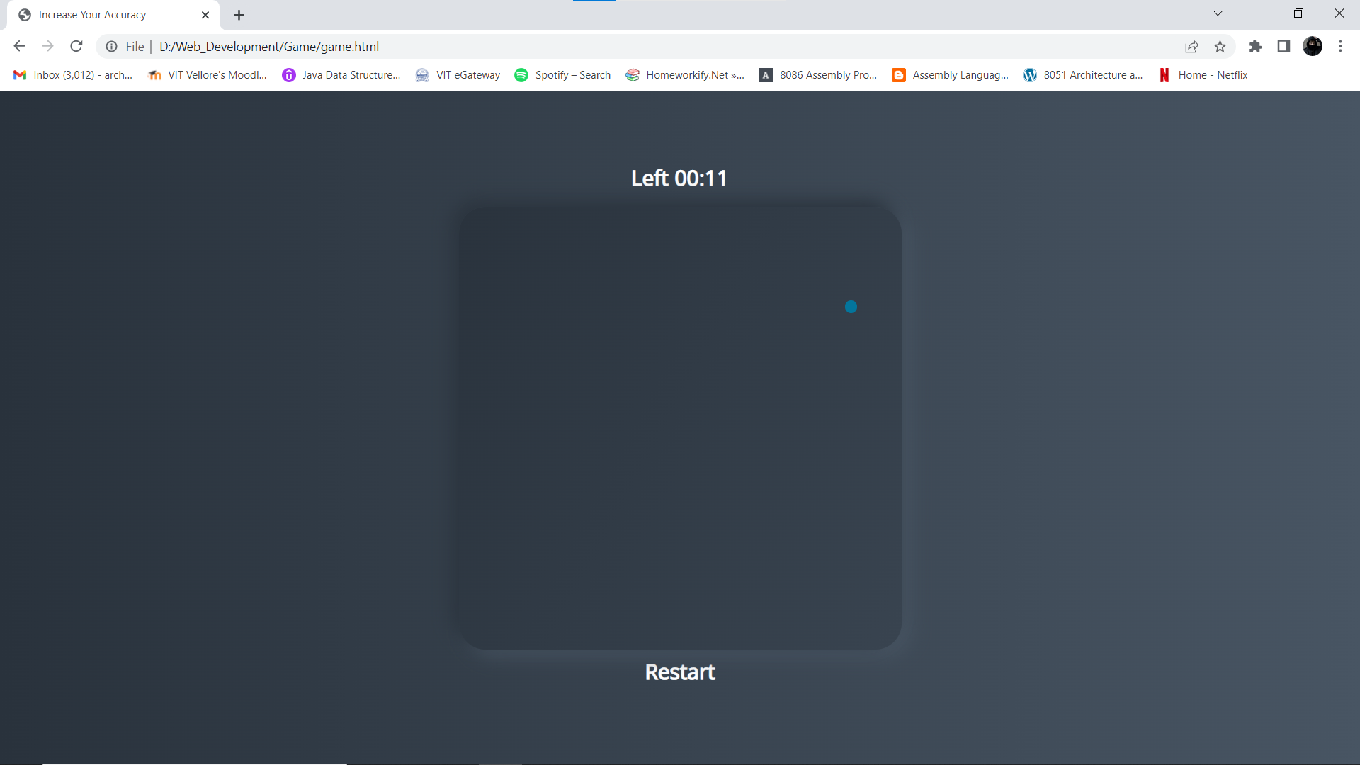 GitHub - Archisman-13/Shooting-Game: A shooting game for increasing aim ...