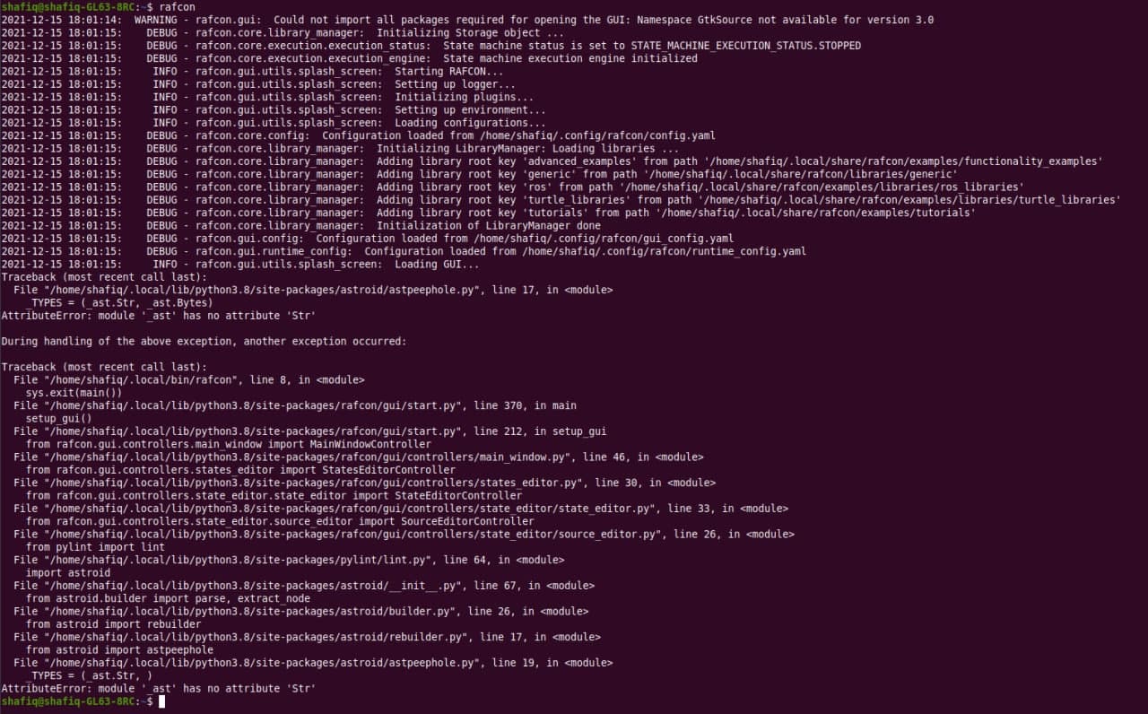 Error when launching rafcon · Issue #859 · DLR-RM/RAFCON · GitHub