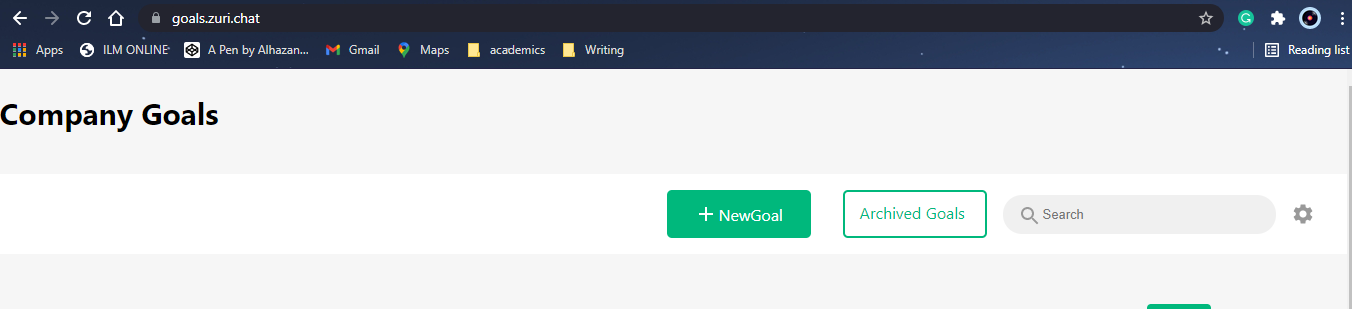 CREATE THE HEADER AND NAVBAR COMPONENT · Issue #204 · zurichat/zc_plugin_company_goals · GitHub