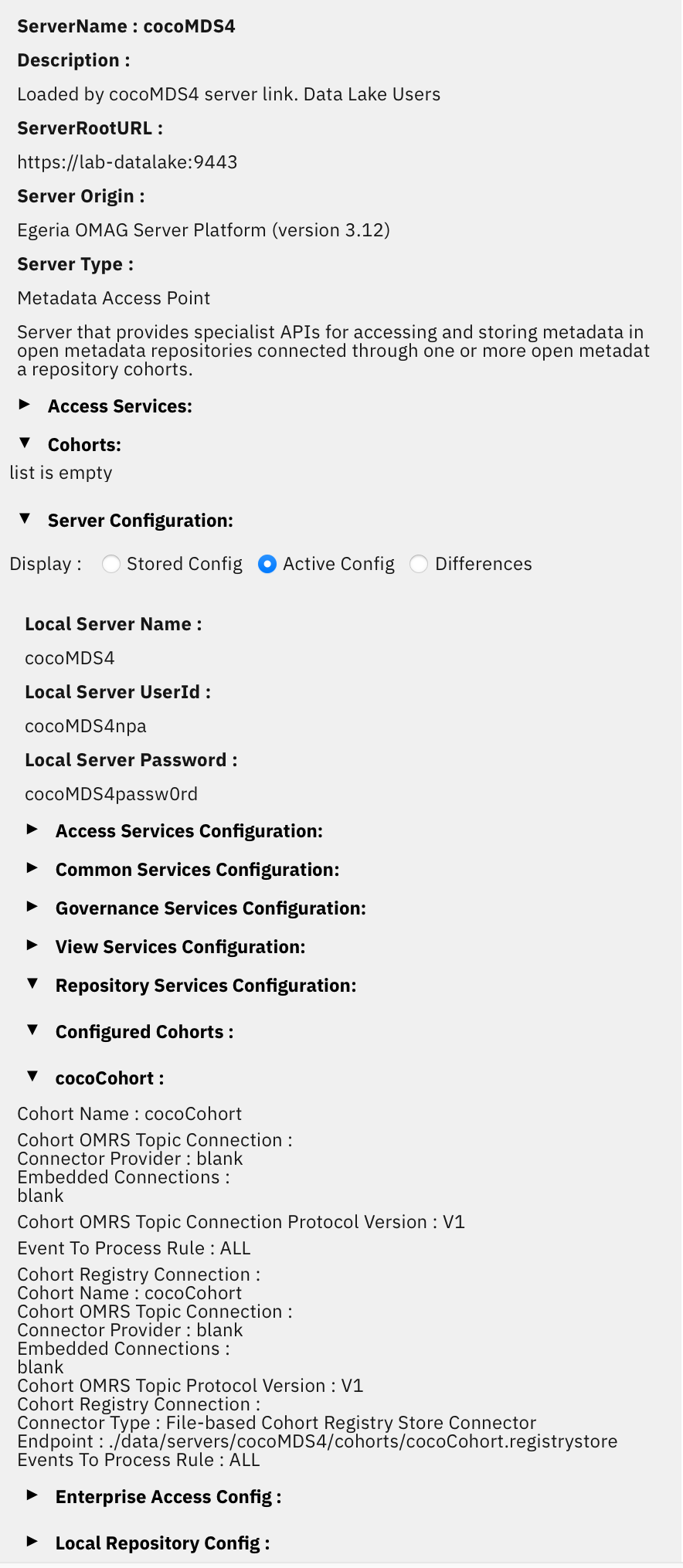 Dino Some Server Types Show Cohort At First Level But List Empty · Issue 518 · Odpi Egeria