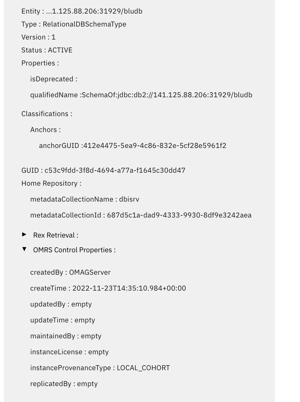 Qualified Name Is Set From Resolved Ip Address Db2 · Issue 7 · Odpi Egeria Connector Jdbc