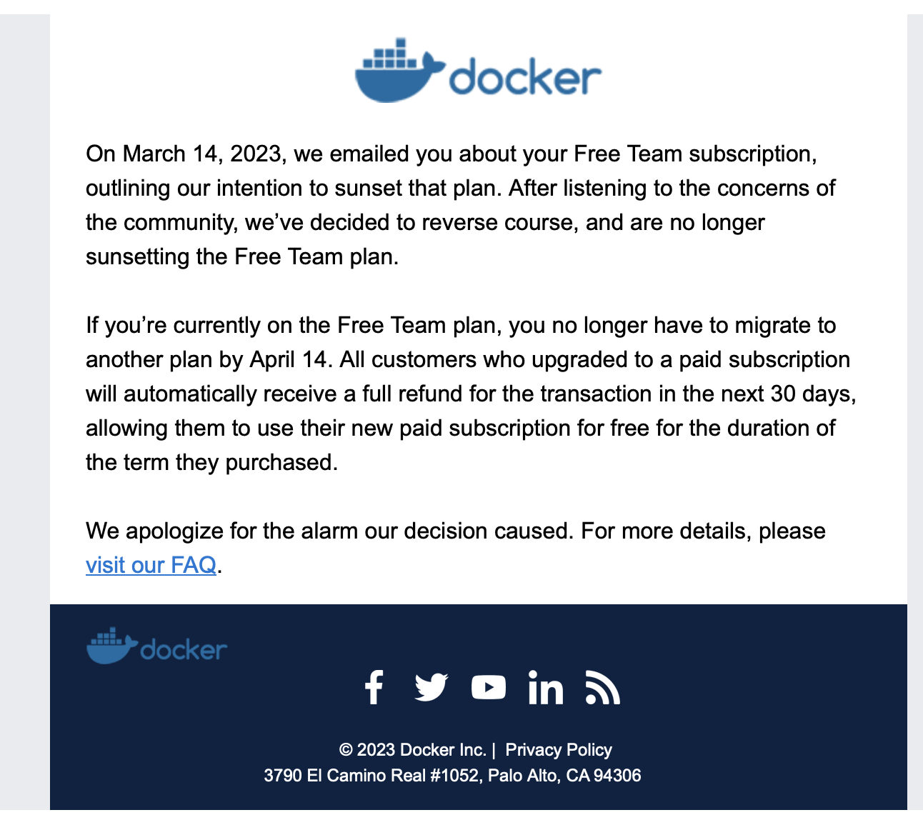 Docker is closing free tier org accounts -- ALL build script to remove docker.io publishing ...