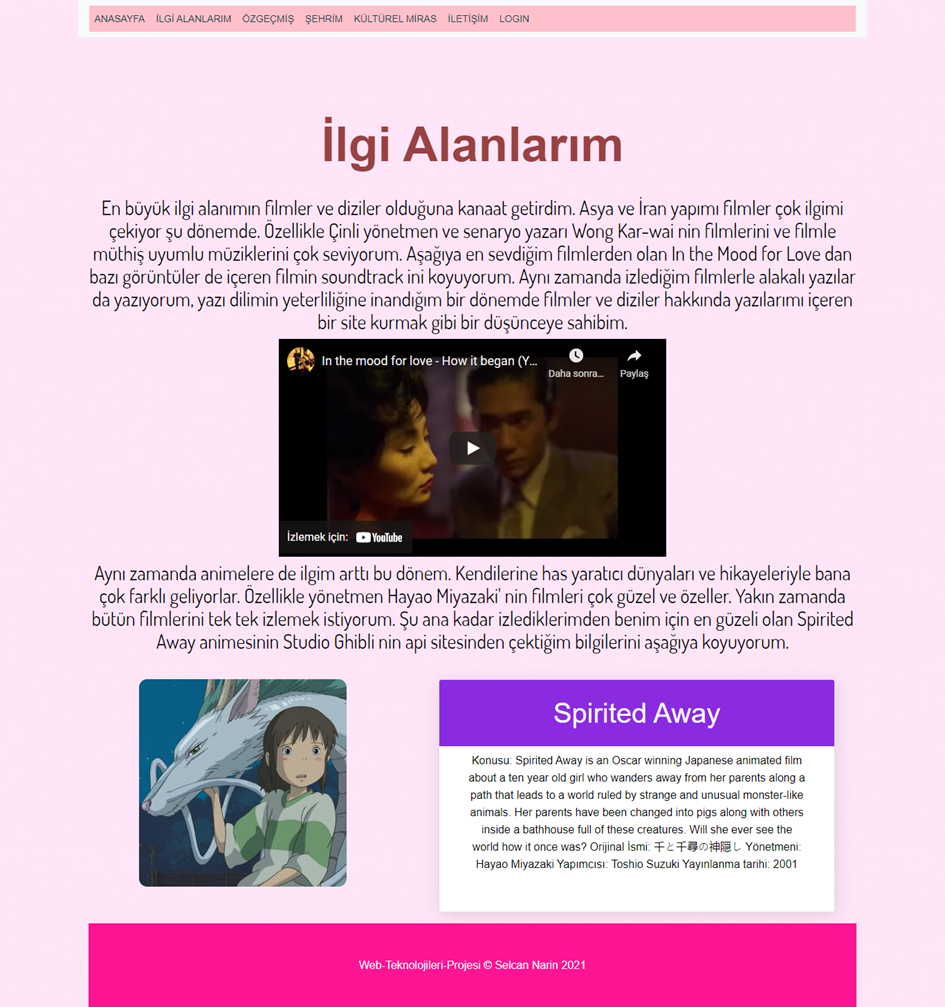 GitHub - selcannarin/PersonalWebsite