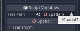 NodePath set in editor breaks if any parent is reparented · Issue #44380 · godotengine/godot ...