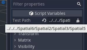 NodePath set in editor breaks if any parent is reparented · Issue #44380 · godotengine/godot ...