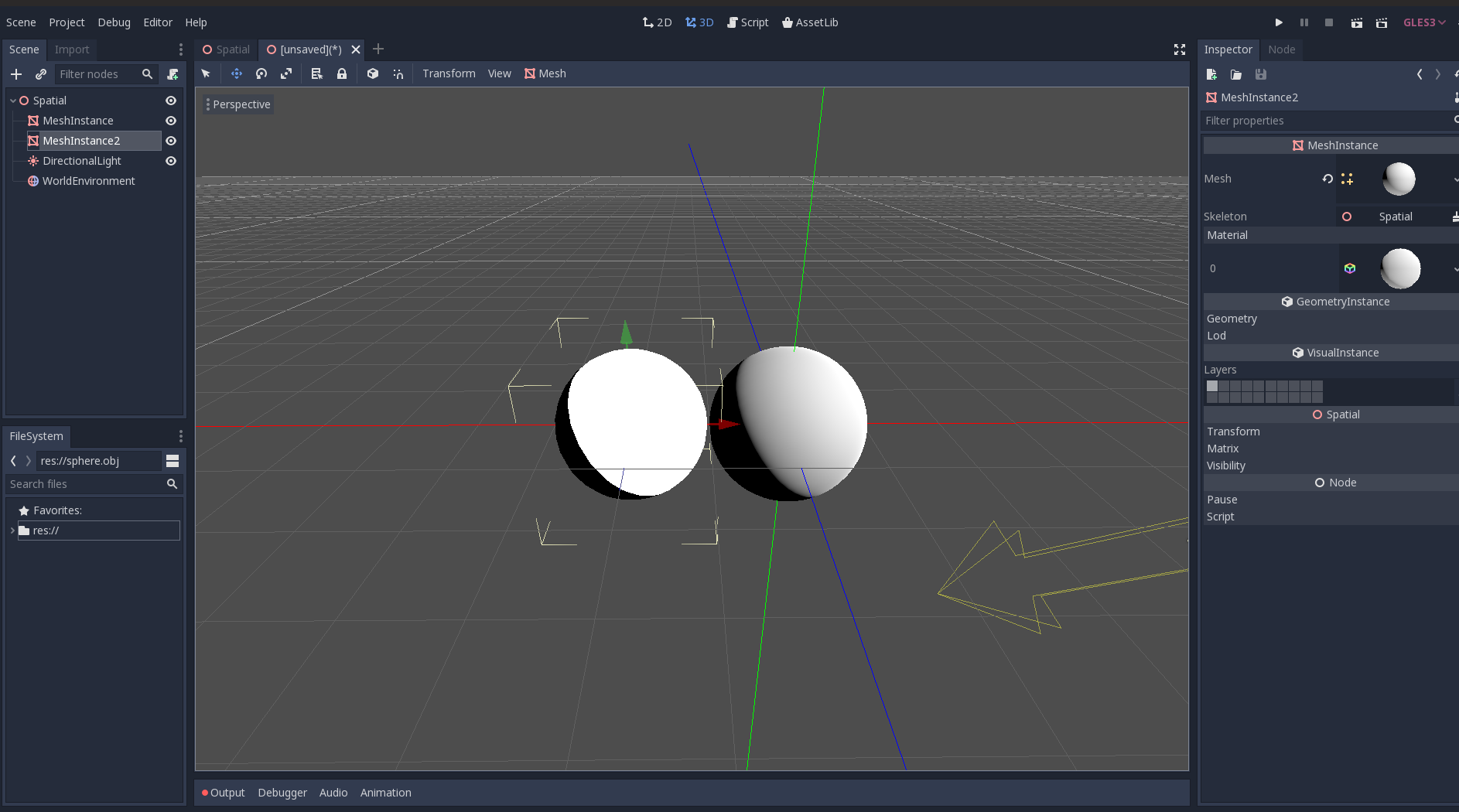 anisotropy doesn't render right on custom meshes · Issue #28927 ...