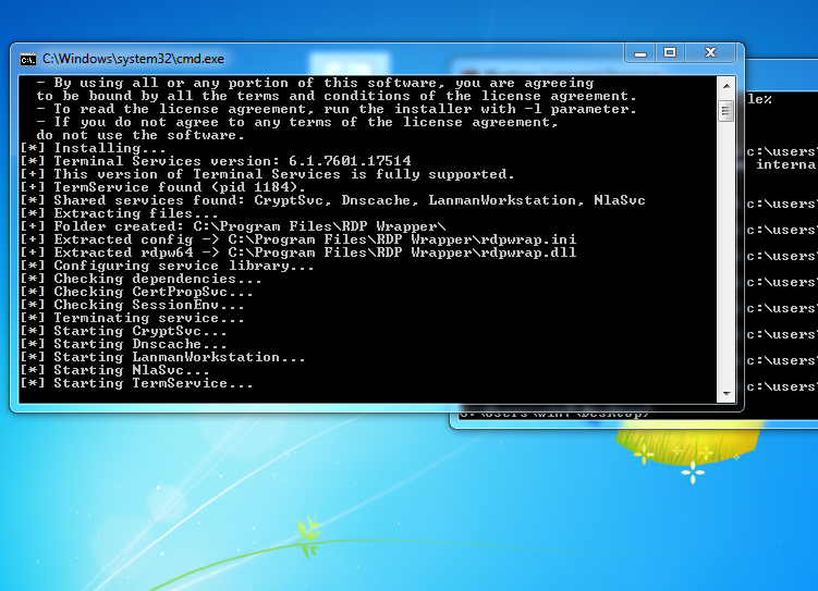 Silent installer · Issue #443 · stascorp/rdpwrap · GitHub