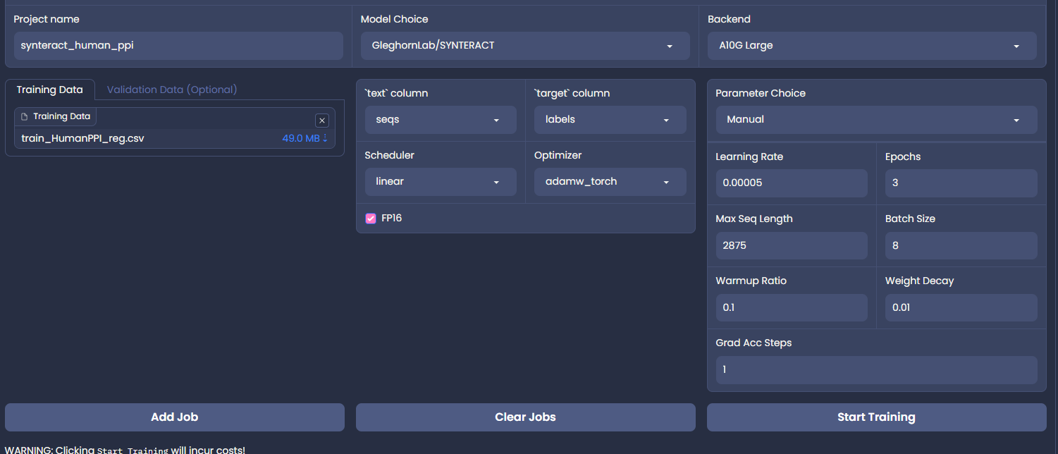 AutoTrain not adding job · Issue #342 · huggingface/autotrain-advanced · GitHub