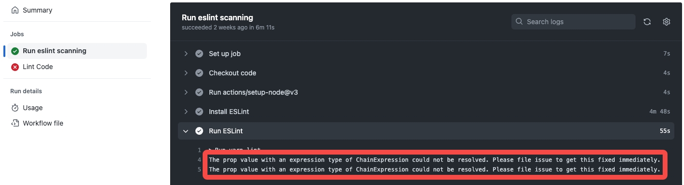 Fix Eslint Scanning Issue · Issue 259 · Apitableapitable · Github