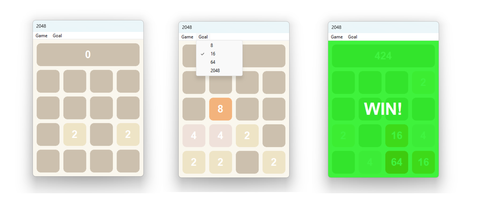 GitHub - DybowskiB/2048Game