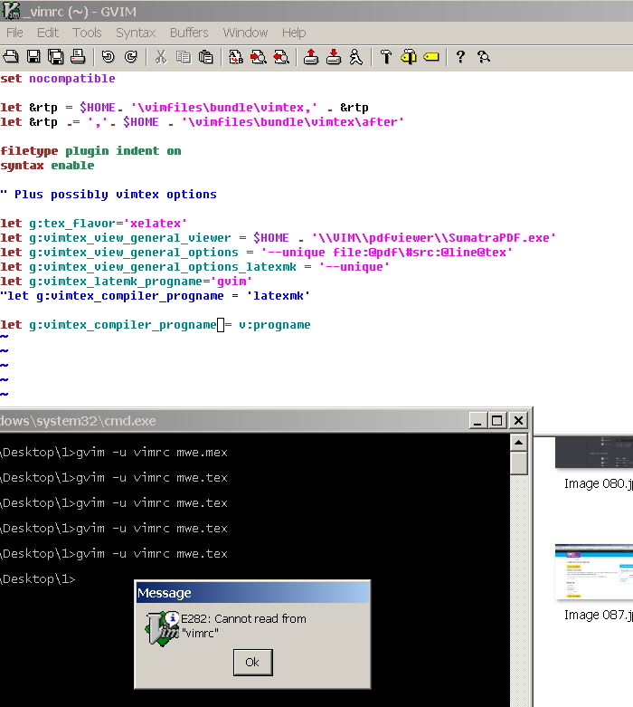 Win7 - Latexmk: Stopping because executing following code from command line $success_cmd = '"C ...