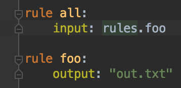 Warn if "rules." is accessed to a rule name not defined yet · Issue ...