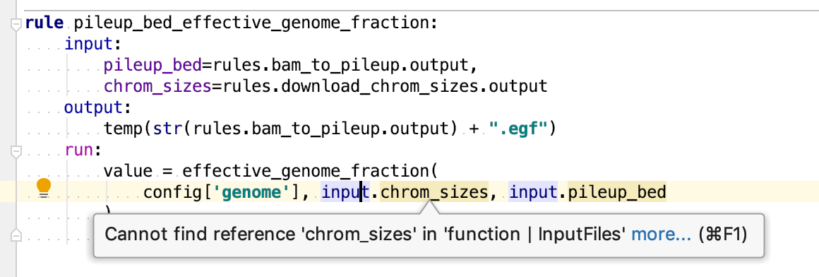 Code completion after input, output, etc. in run section doesn't work · Issue #176 · JetBrains ...