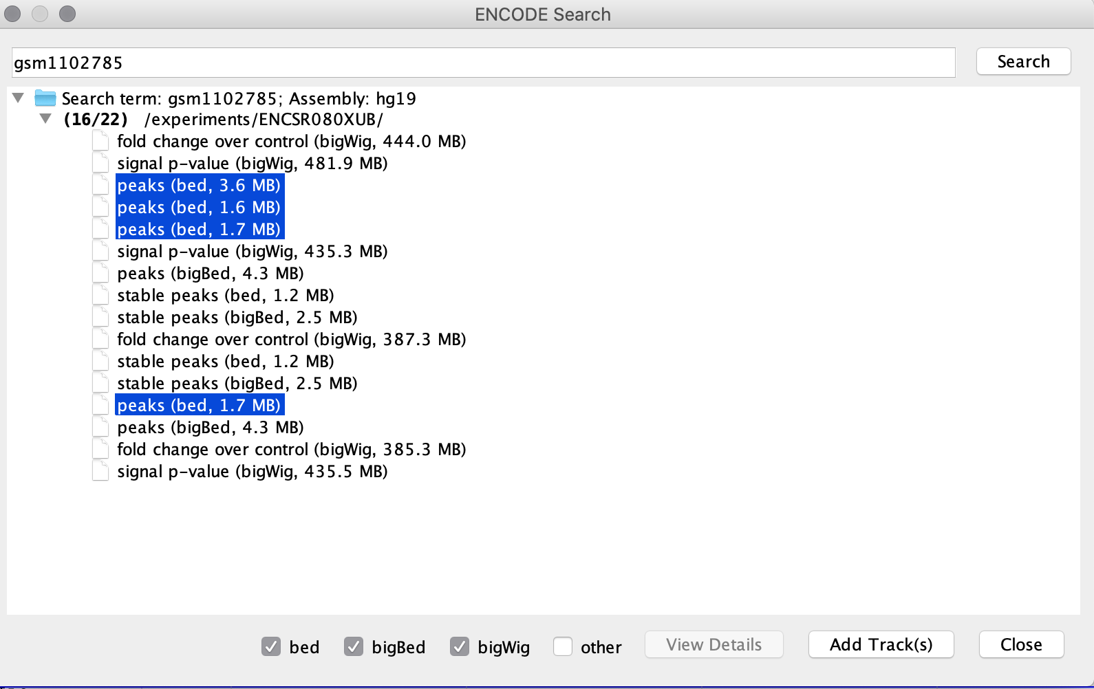 File entries with same names in ENCODE search results · Issue #95 ...